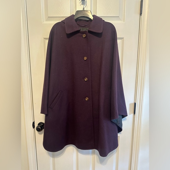 loden | Jackets & Coats | Bavarian Loden Womens Deep Purple Coat With ...